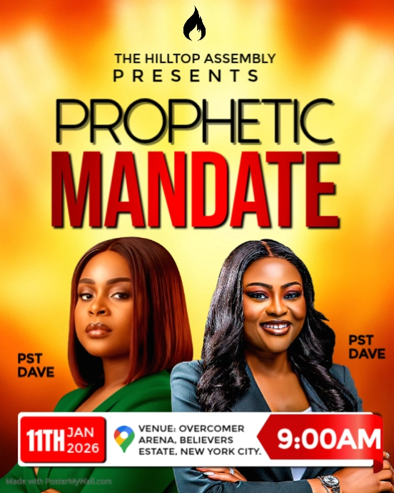 Plantilla de Prophetic Event Instagram Portrait | PosterMyWall