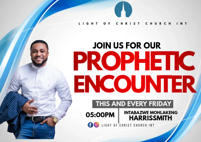 Copy of prophetic flyer | PosterMyWall