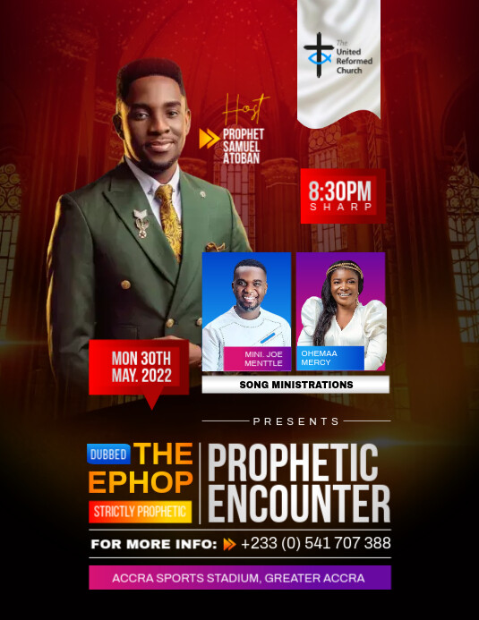 Prophetic Flyer Template | PosterMyWall