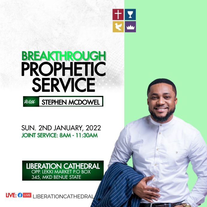 PROPHETIC FLYERS (5) Template | PosterMyWall