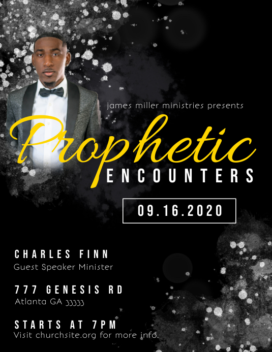 Prophetic flyers Template | PosterMyWall
