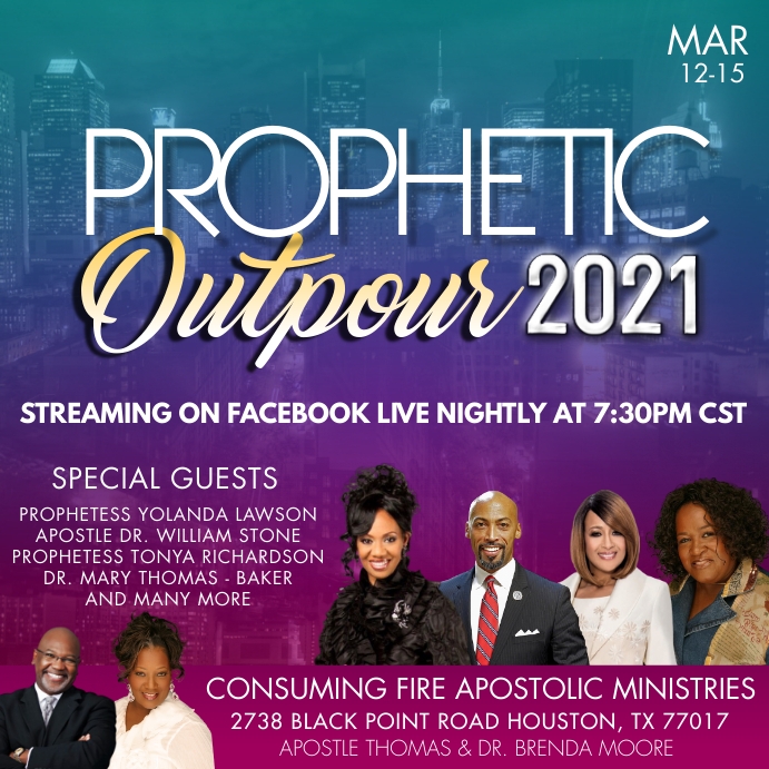 Prophetic Revival Template | PosterMyWall