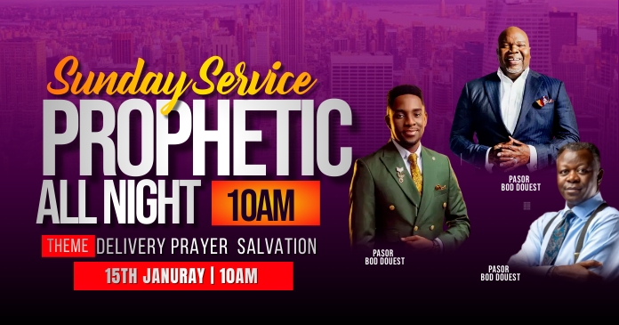 prophetic sunday Template | PosterMyWall