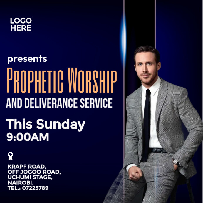 prophetic worship Template | PosterMyWall