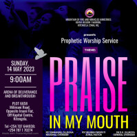 Prophetic worship Template | PosterMyWall