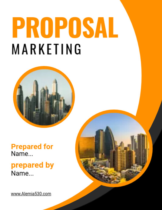 Modèle proposal marketing template | PosterMyWall