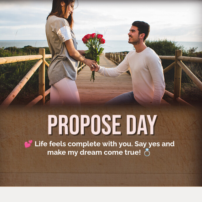 propose day Template | PosterMyWall