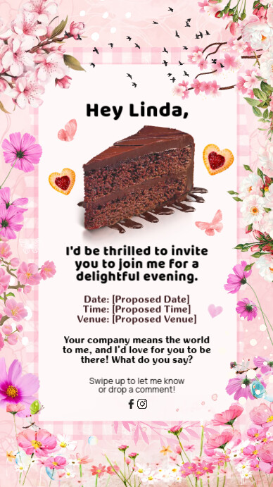 Propose Day Invitation Template | PosterMyWall