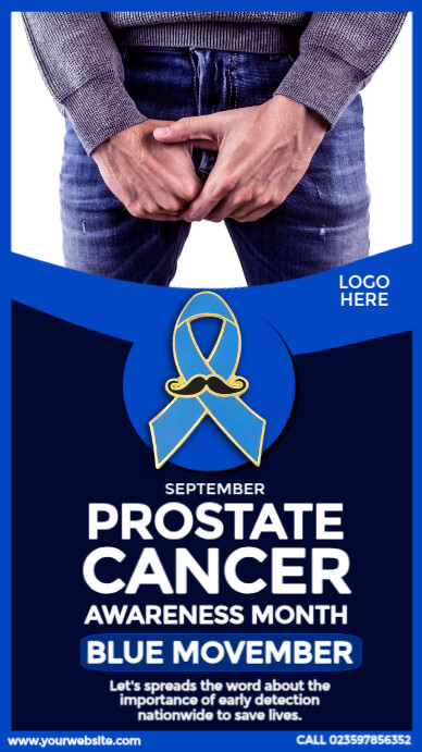 Prostate Cancer Awareness Month Campaign Template | PosterMyWall