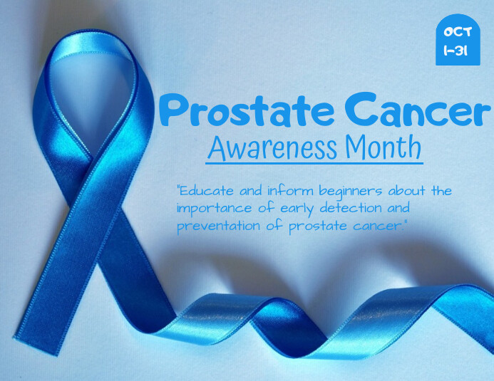 prostate cancer awareness template | PosterMyWall