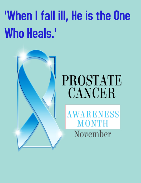 prostrate cancer awareness month Template | PosterMyWall