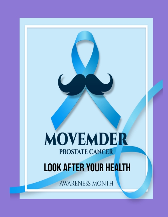 prostrate cancer awareness month Template | PosterMyWall