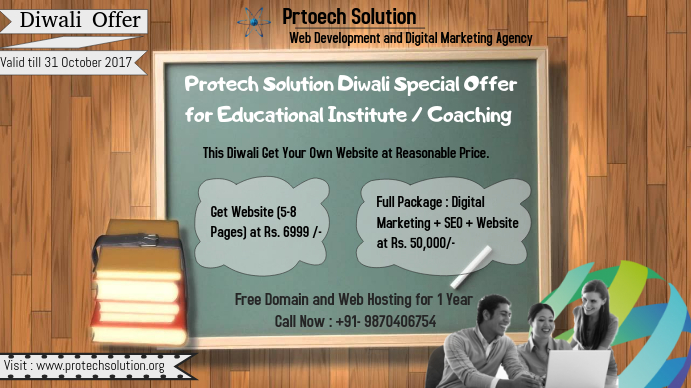 Protech Solution| Diwali Offer Template | PosterMyWall