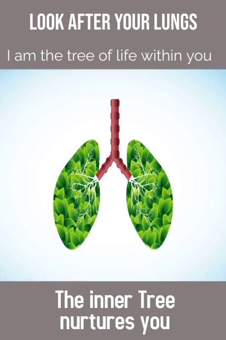 protect your lungs Template | PosterMyWall