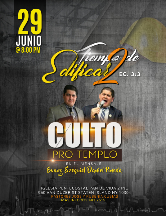 protemplo2 Template | PosterMyWall