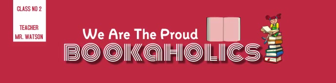 Proud readers bookaholics Google Classroom He Template | PosterMyWall
