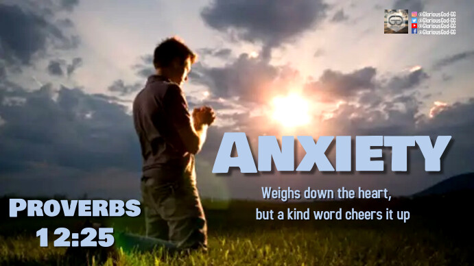 Proverbs 12:25 Template | PosterMyWall