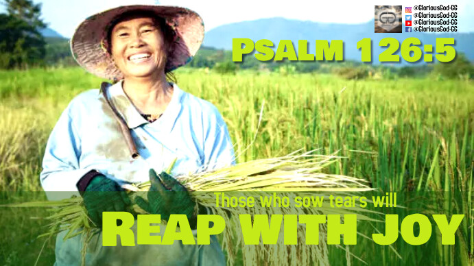 Plantilla de ♥Psalm 126:5 | PosterMyWall