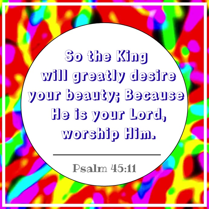 Psalm 45:11 Template | PosterMyWall