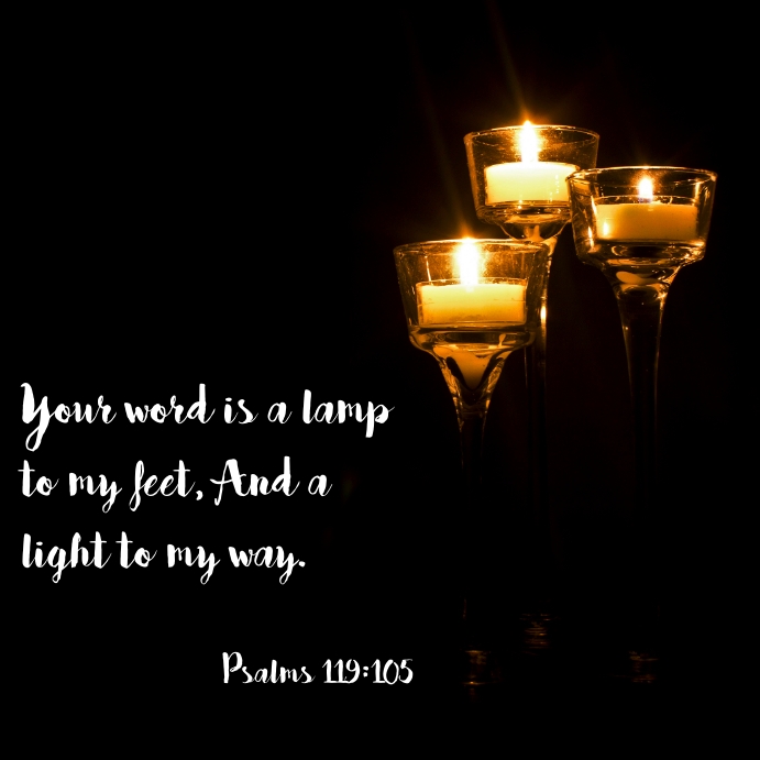 Psalms 119:105 Template | PosterMyWall