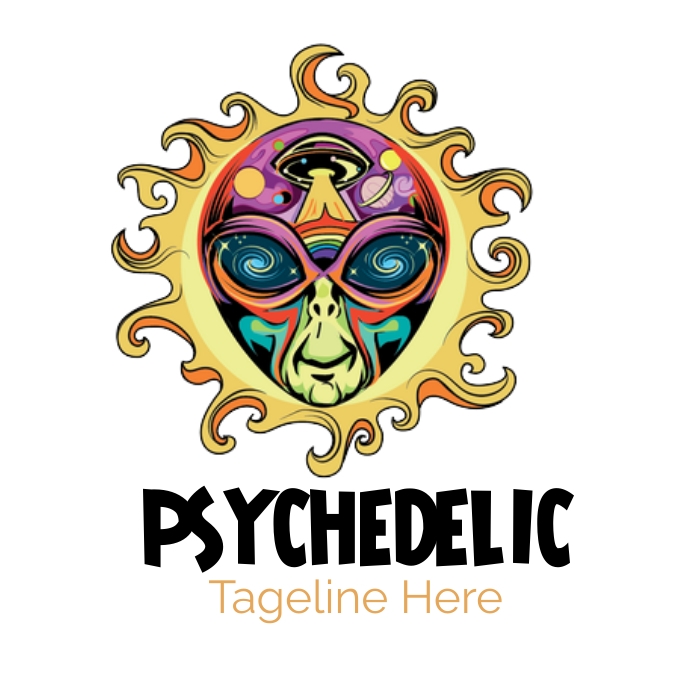 Copy of psychedelic logo | PosterMyWall