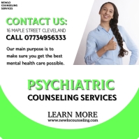 Psychiatric Counseling Services Ad Template | PosterMyWall