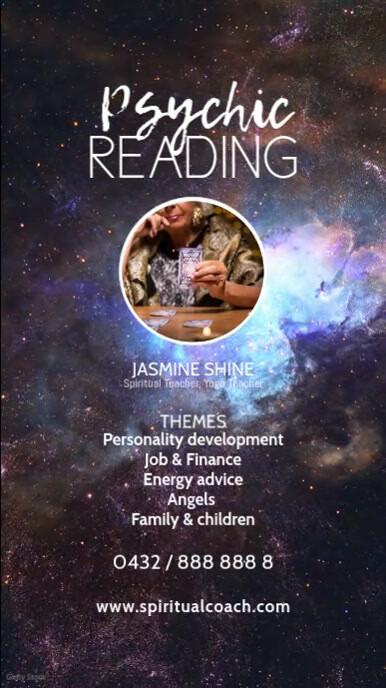 Psychic Reading Services Cover header Banner Template | PosterMyWall