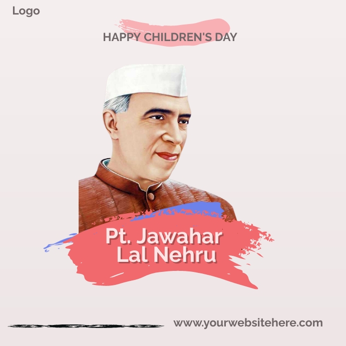 Pt. Jawahar lal Nehru Template | PosterMyWall