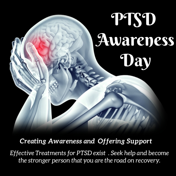 PTSD Awareness Day Template | PosterMyWall