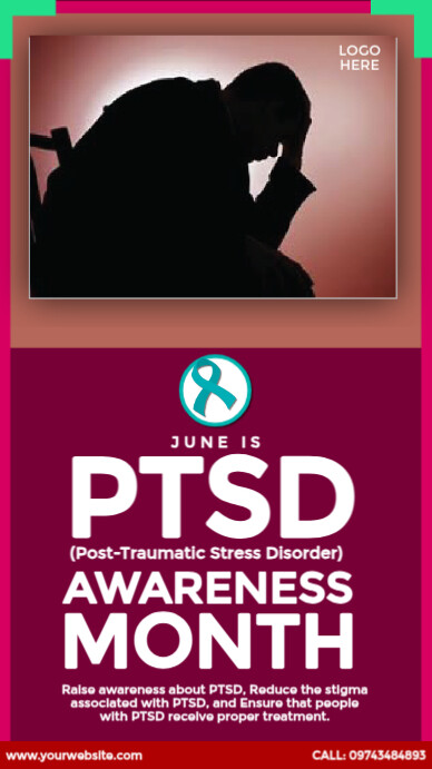 Copy of ptsd Awareness Month Design | PosterMyWall
