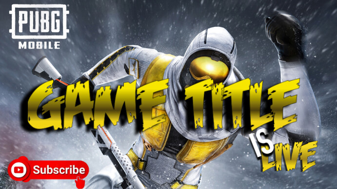 Pubg Thumbnail Template | PosterMyWall