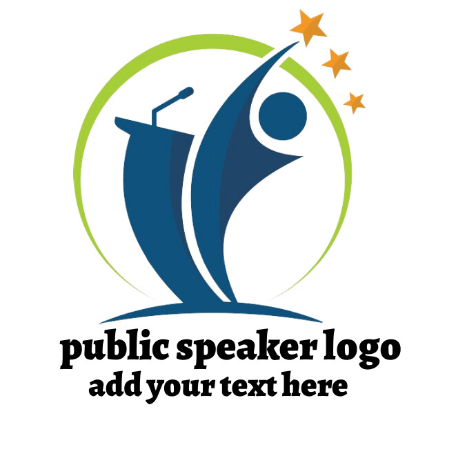 Public Speaker Logo