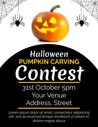 Pumpkin Carving Contest Template | PosterMyWall