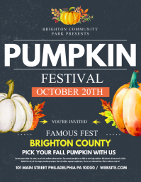 Pumpkin Patch Poster Template | PosterMyWall