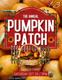 Pumpkin Patch Template | PosterMyWall