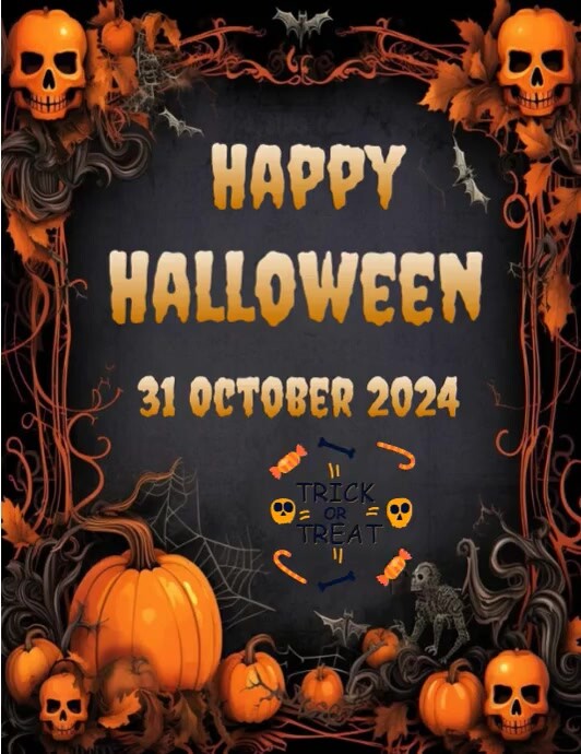 Modèle Pumpkin patch elegance | PosterMyWall