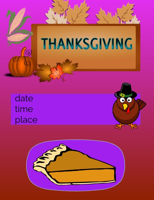 Pumpkin Pie Party Template | PosterMyWall