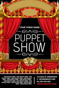 Puppet Show Poster Template | PosterMyWall