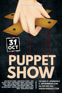 Puppet Show Poster Template | PosterMyWall
