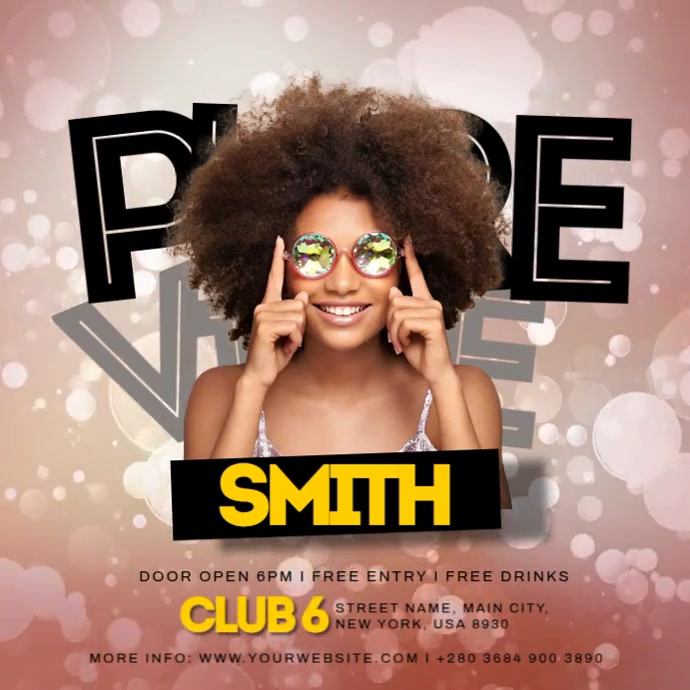 Copy of Pure Night Party | PosterMyWall