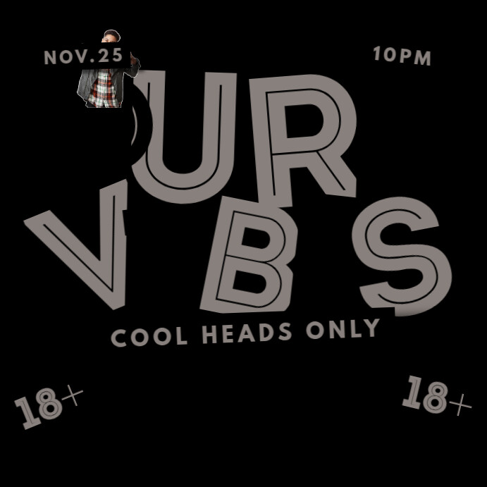 Copy of Pure Vibes Party | PosterMyWall
