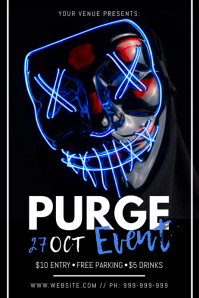 HALLOWEEN PARTY POSTER Template | PosterMyWall