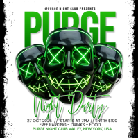 Purge Night Party Template | PosterMyWall