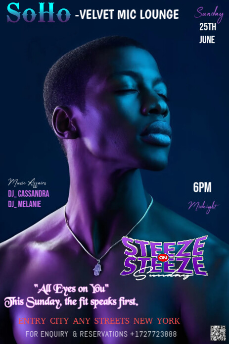 Purple 3d Image Is A Striking Central Image Entitled Steeze On Steeze ...