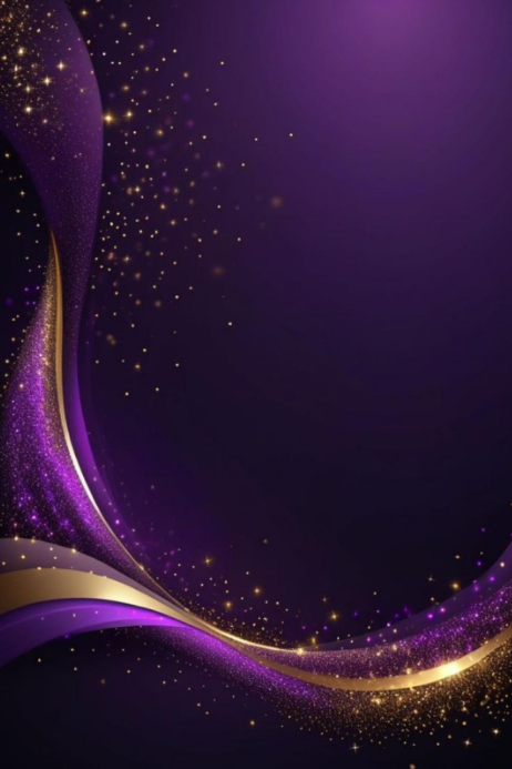 Purple Abstract Purple Stardust Poster Template | PosterMyWall