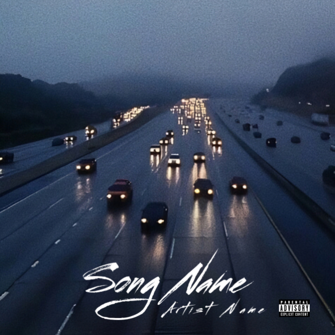 Purple Album Cover Album Cover design Template | PosterMyWall