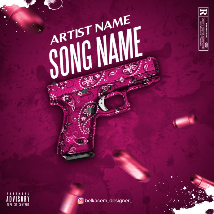 Copy of purple album cover | PosterMyWall