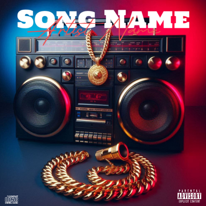 Purple Best Cover Album Music Art Trap Mixtape Rap Album Cover Template ...