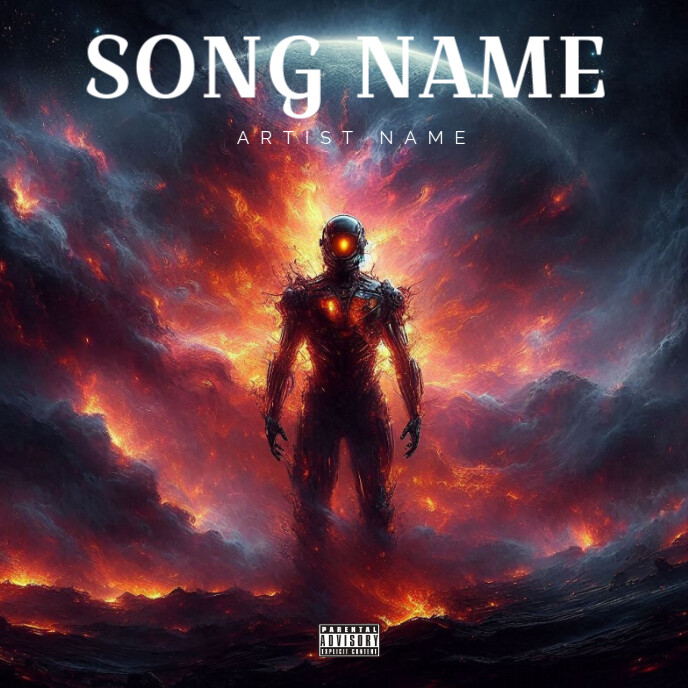 Purple Best Cover Album Music Art Trap Mixtape Rap Album Cover Template ...