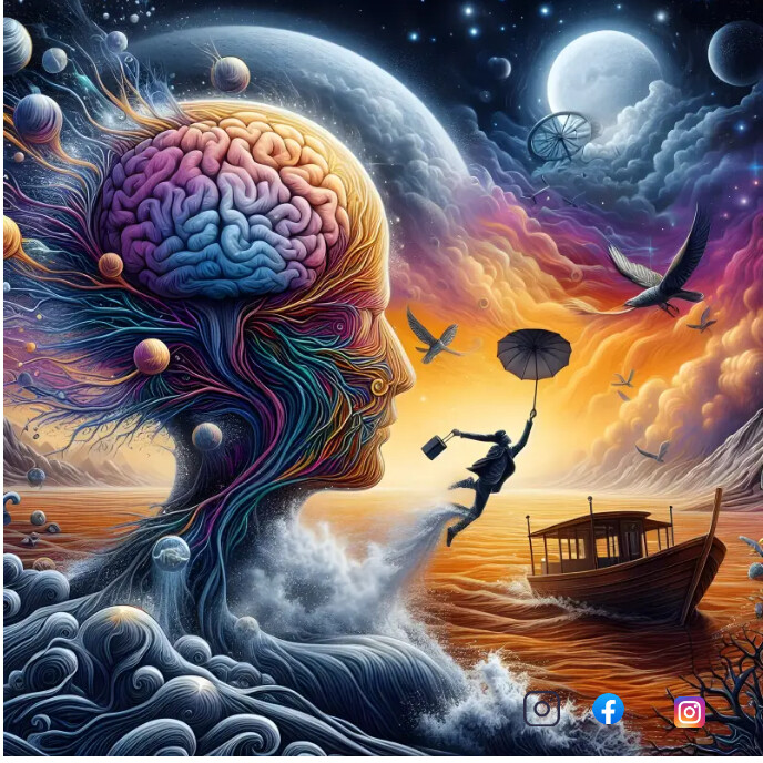 Plantilla de Purple Brain Flyer Template Album Cover | PosterMyWall